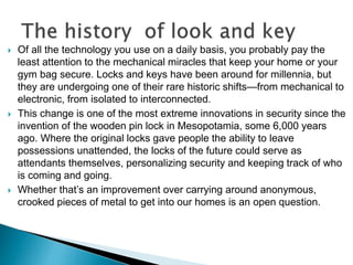 The history of technology in people's homes | PPTX | Home Security ...