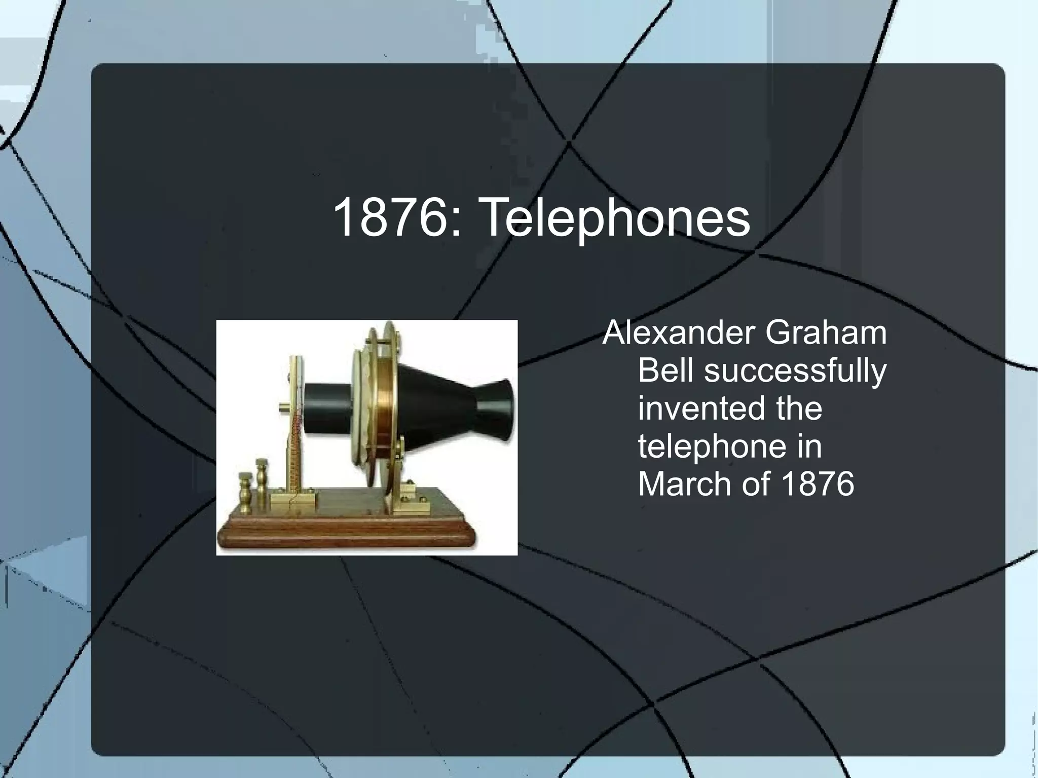 The History Of Telecommunication | PPT