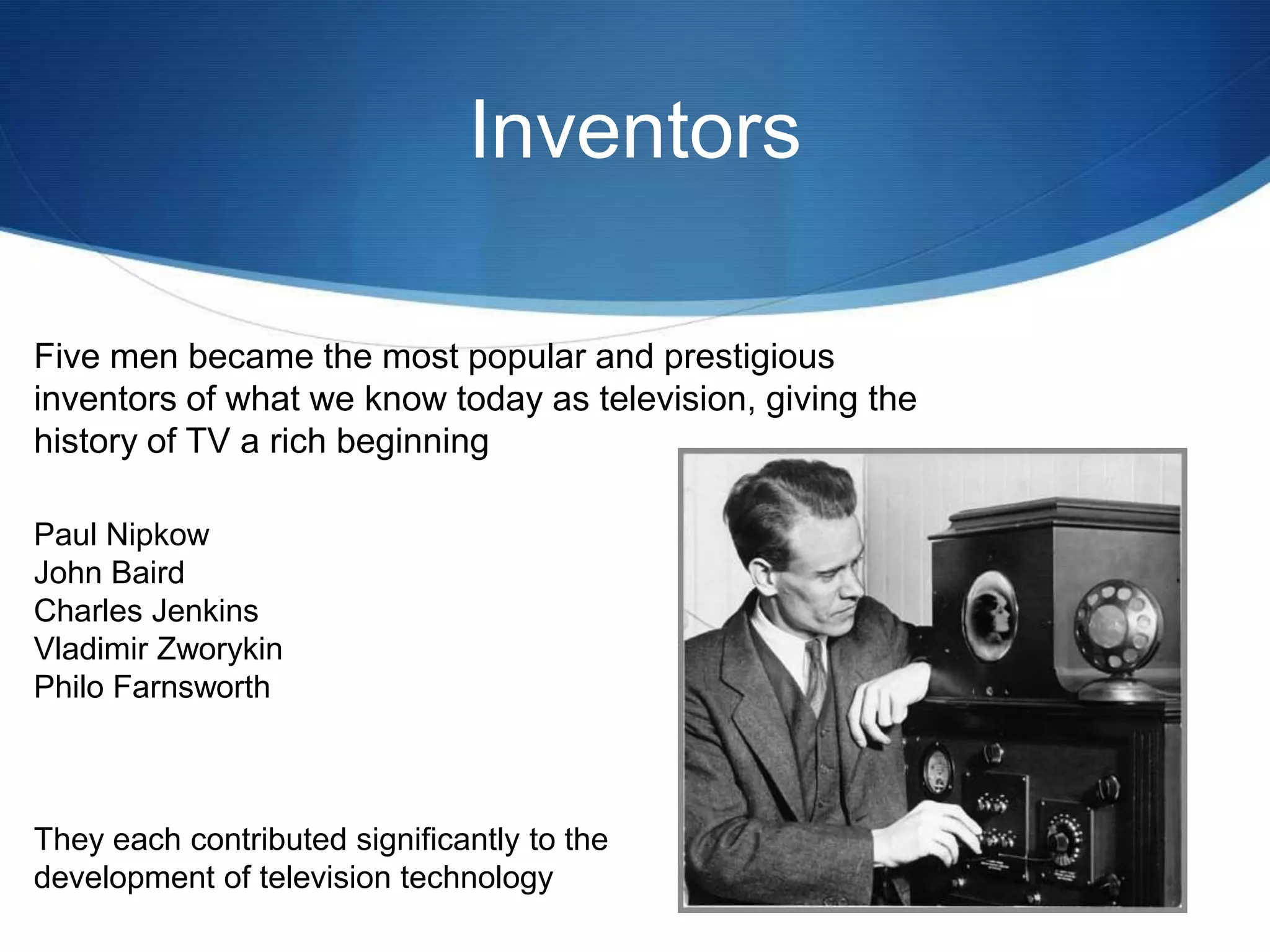 The History of Television | PPTX