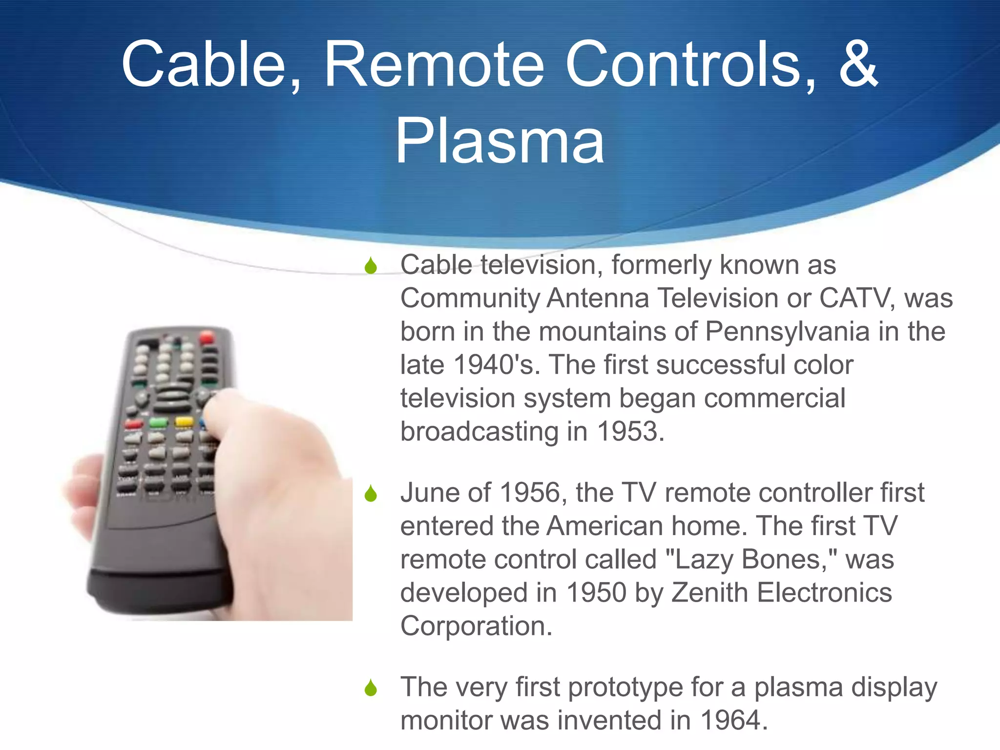The History of Television | PPTX