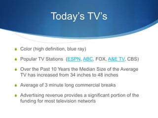 The History of Television | PPTX