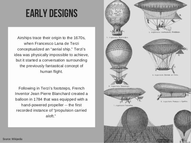 The history of the airship