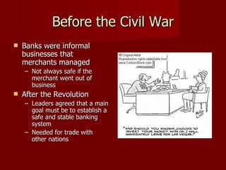 The history of the american bank | PPT