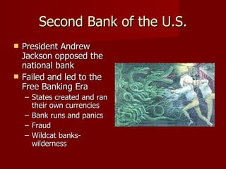 The history of the american bank | PPT