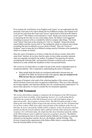 The history of the bible | PDF