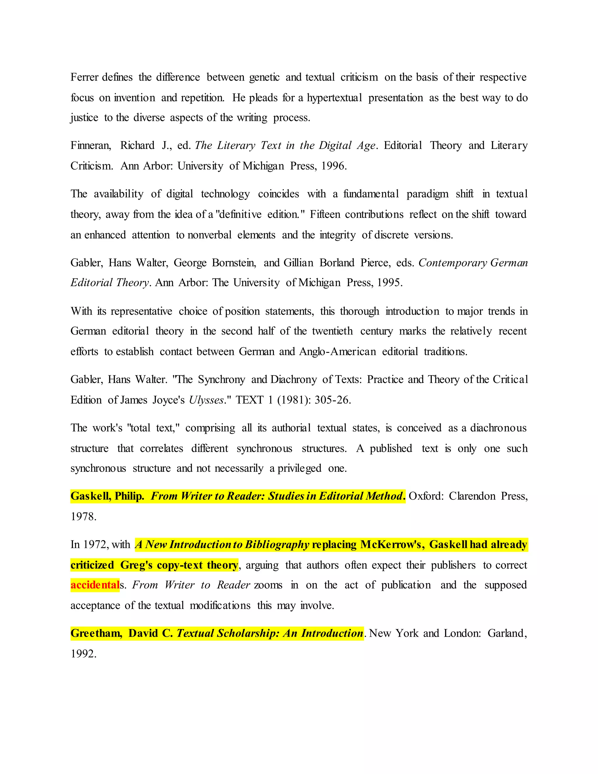 bibliography as research method | DOCX