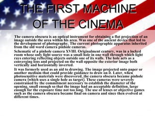 The History Of The Cinema | PPT