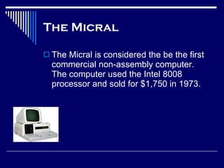 The History of the Computer | PPT