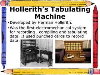 The History of the Computer | PPTX