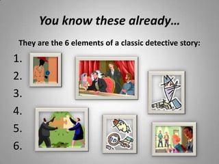 A History of the Detective Story | PPTX
