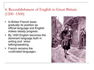 The history of the english language | PPT | Christianity | Religion ...