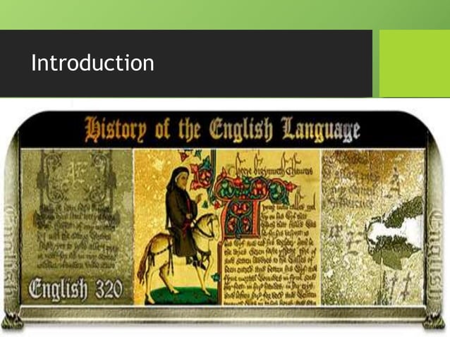 The history of the english language | PPT