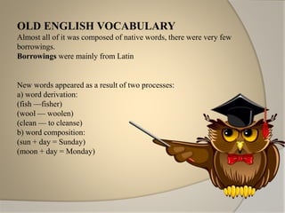 The history of the english language 3 | PPTX