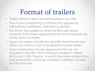 The history of the film trailer | PPT