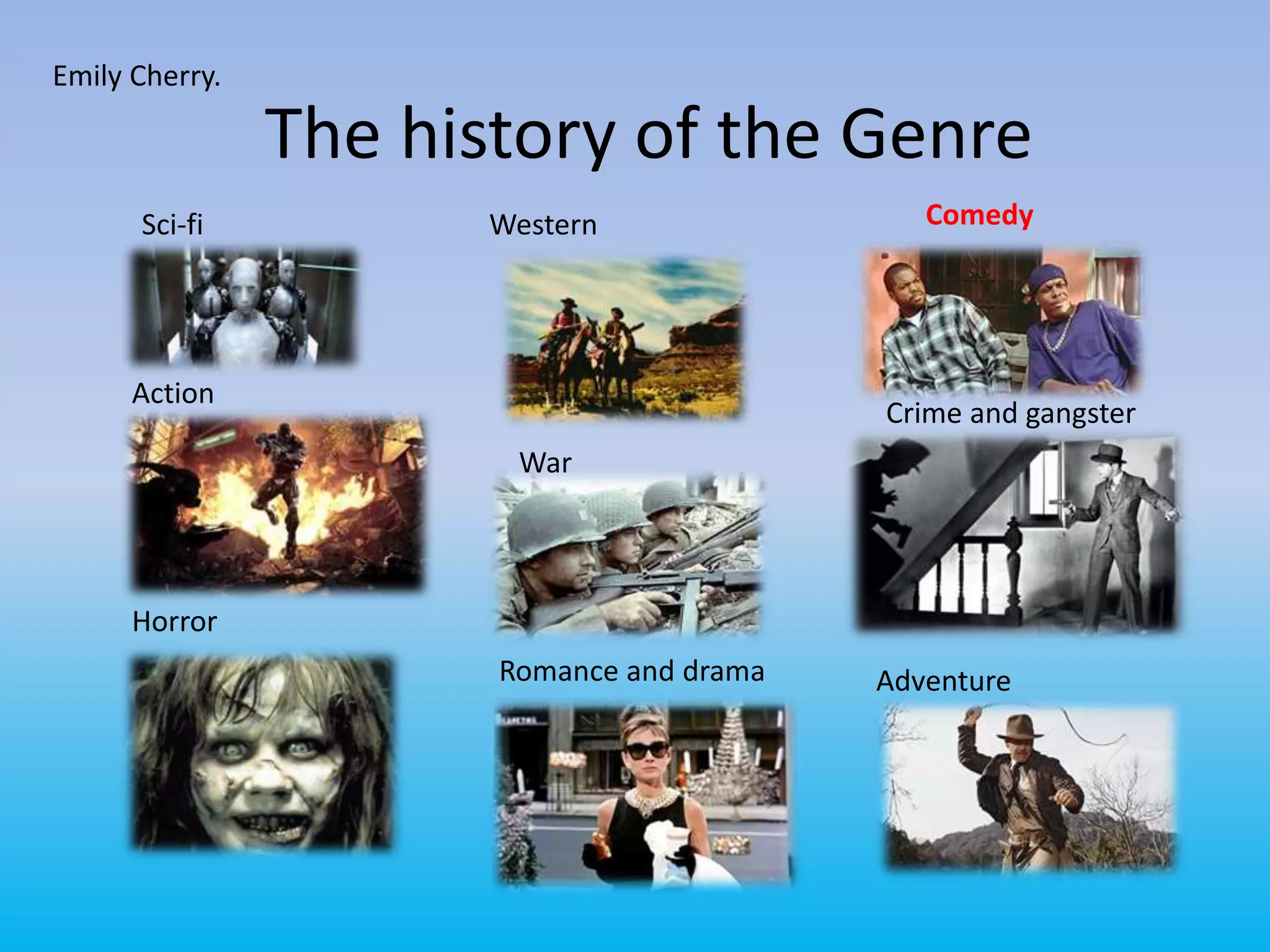 The History of the Comedy | PPTX