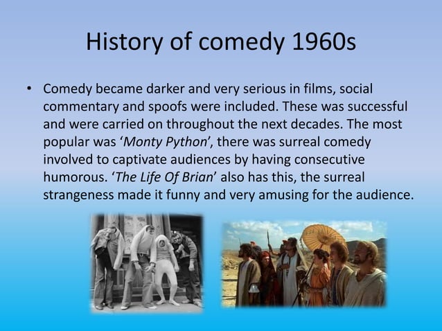The History of the Comedy | PPTX