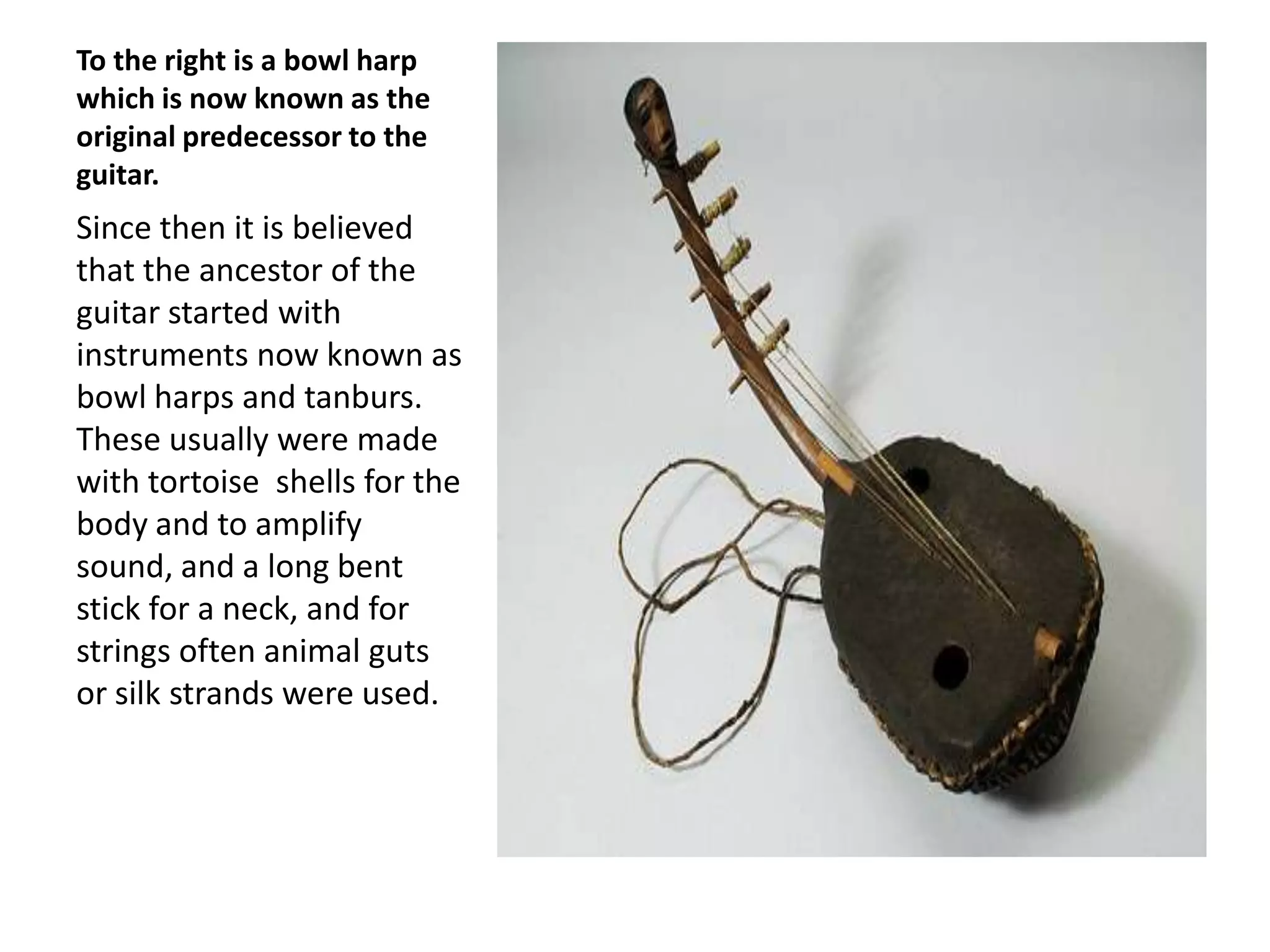 The history of the guitar 2 | PPTX