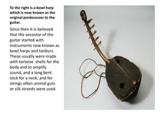 The history of the guitar 2 | PPTX