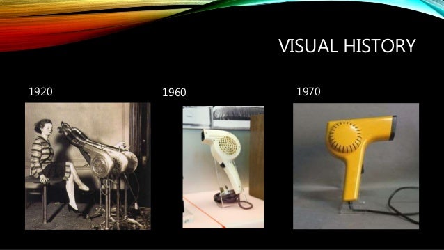 The history of the hair dryer - by Ema Bilaver