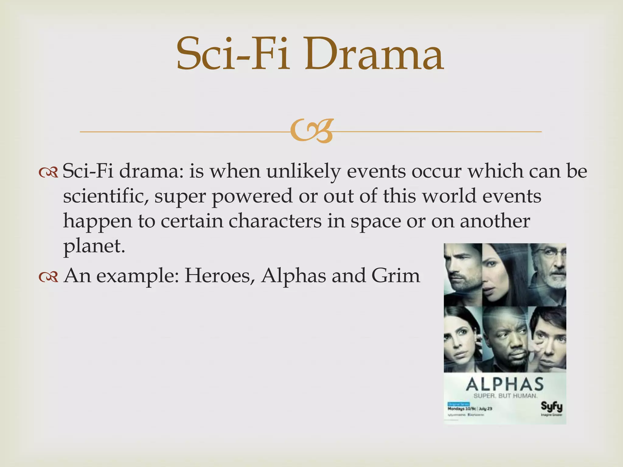 TV dramas | PPT