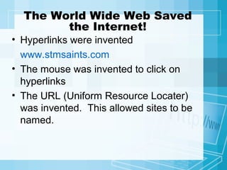 The History of the Internet | PPT