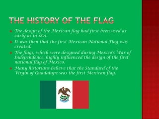 The history of the mexican flag | PPT