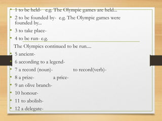 The history of the olympic games | PPTX | Summer Olympic Sports ...
