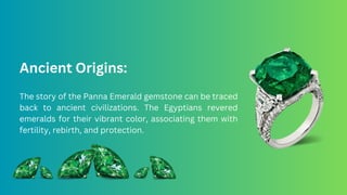 The History of the (Panna) Emerald Stone | PDF