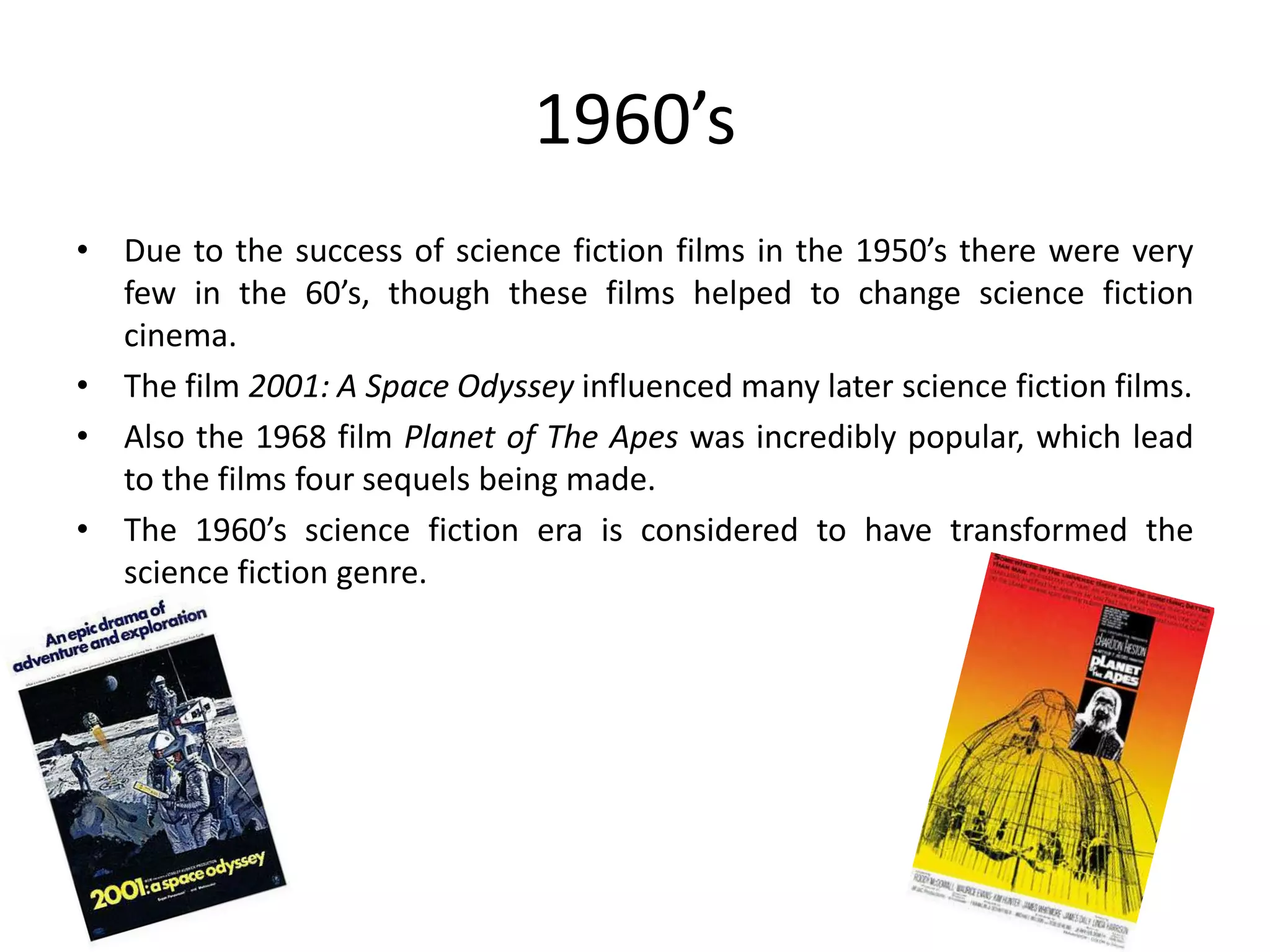 The history of the science fiction genre | PPTX | Science Fiction | Genres