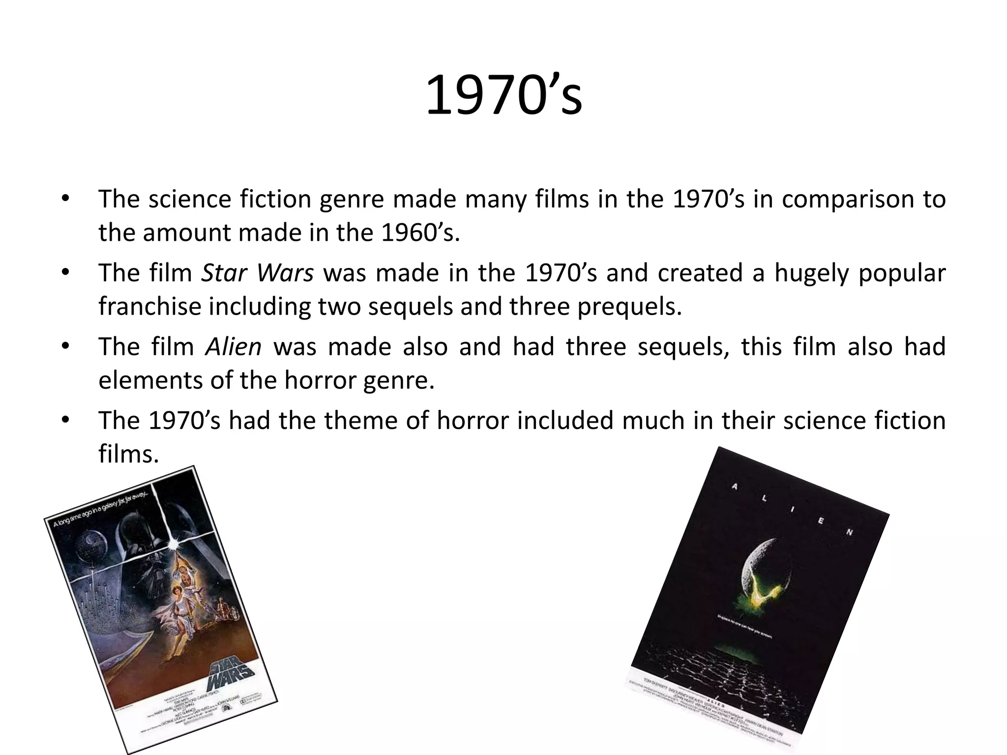 The history of the science fiction genre | PPTX | Science Fiction | Genres