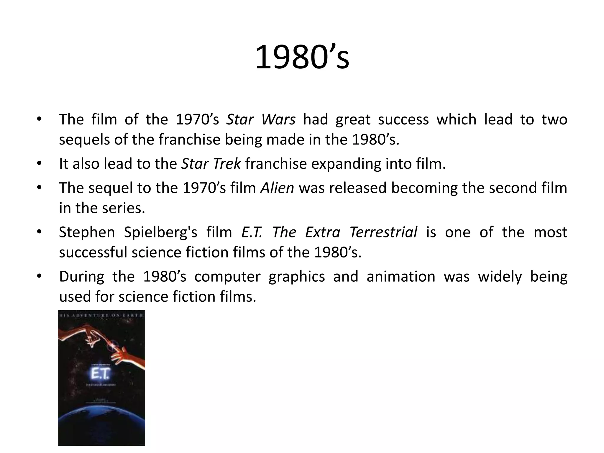 The history of the science fiction genre | PPTX | Science Fiction | Genres