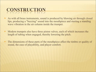 The History Of The Trumpet | PPT | Jazz | Music