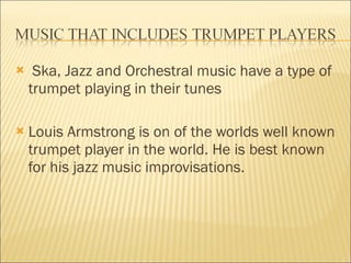The History Of The Trumpet | PPT
