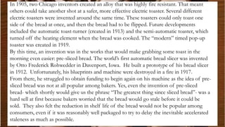 The History of Toast | PPTX | Desserts and Baking | Food & Drink