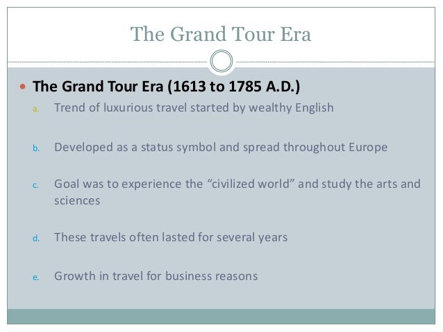 history of tourism – history of tourism
