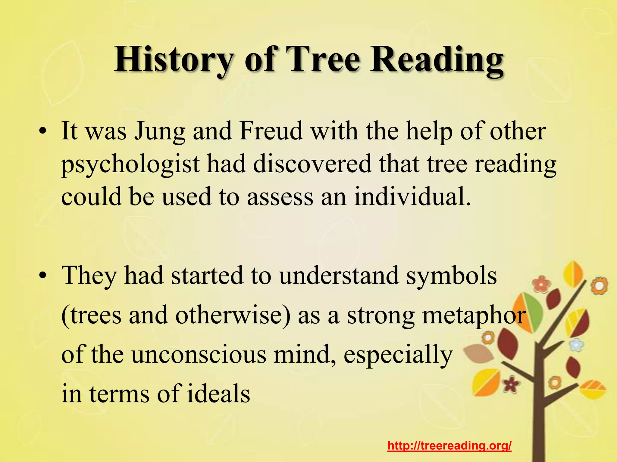 The history of tree reading | PPTX | Drawing and Sketching | Arts and ...