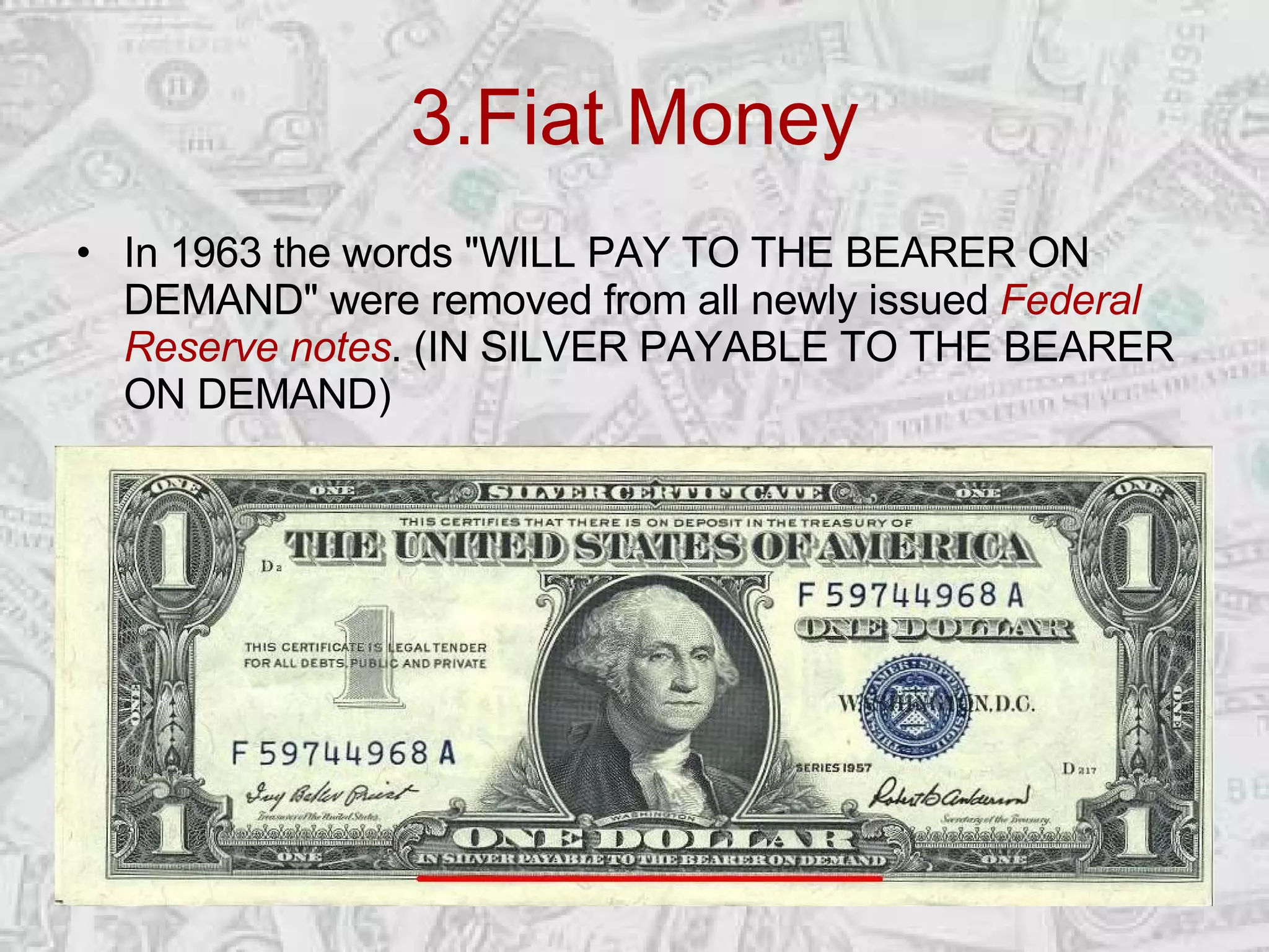The History Of U.S. Dollar | PPT