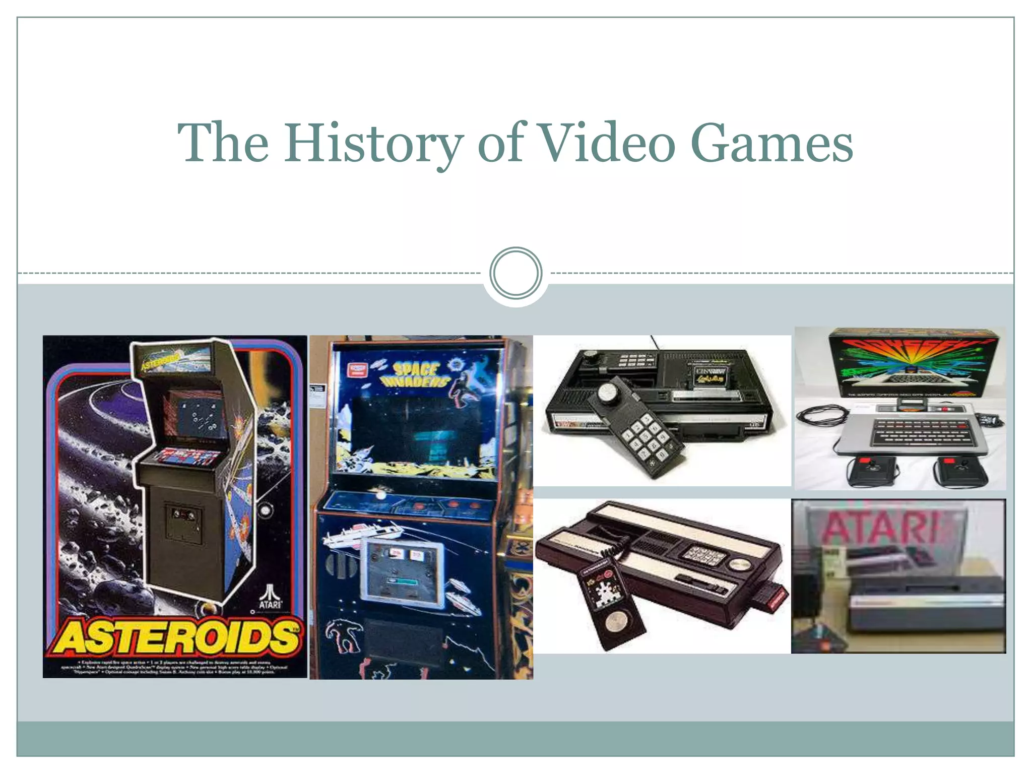 The History Of Video Games | PPTX
