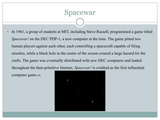 The History Of Video Games | PPT