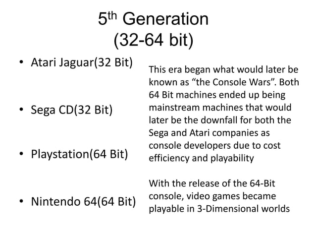 The history of videogames | PPT