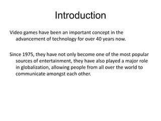The history of videogames | PPTX