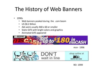 The history of web banners | PPTX