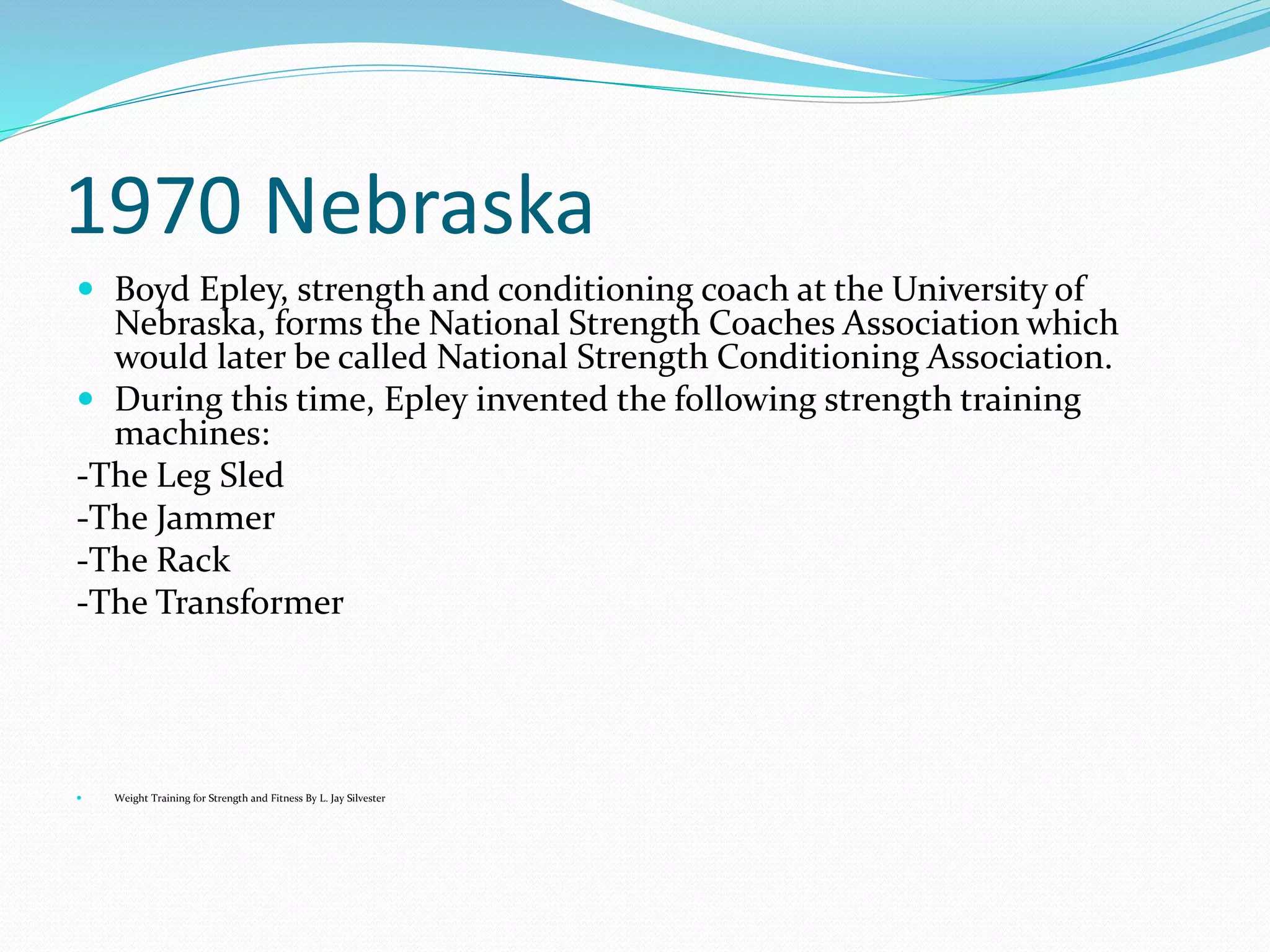 The history of weight lifting | PPTX