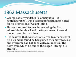 The history of weight lifting | PPTX