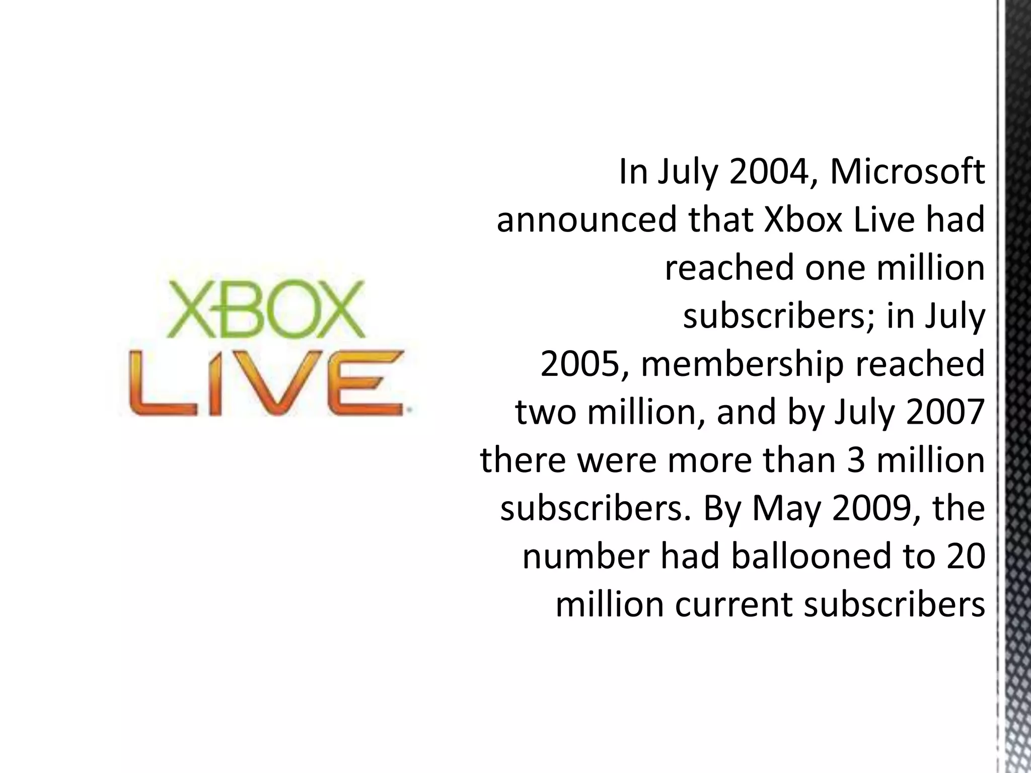 The history of xbox | PPTX