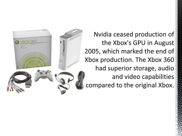 The history of xbox | PPTX