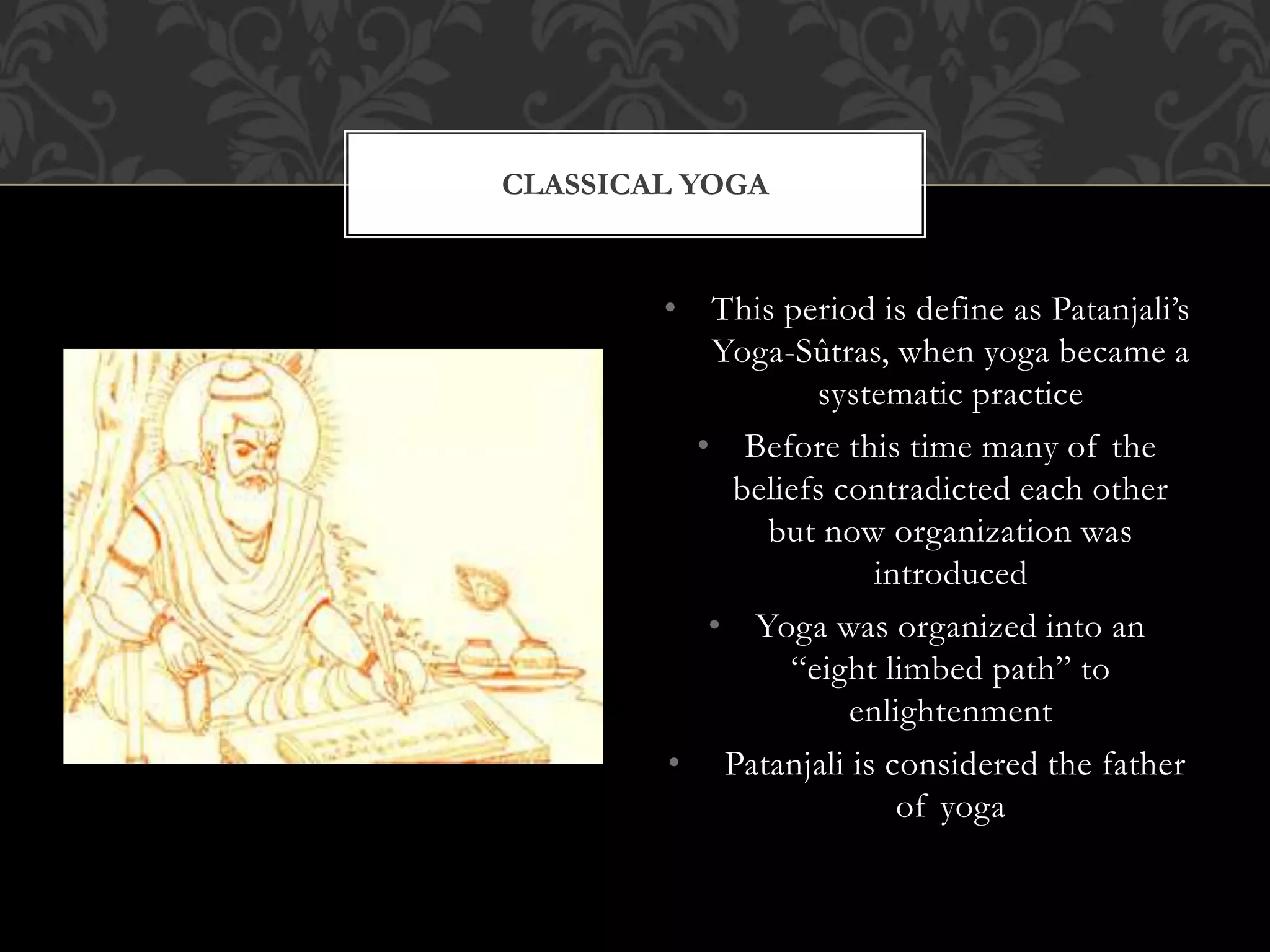The history of yoga | PPTX
