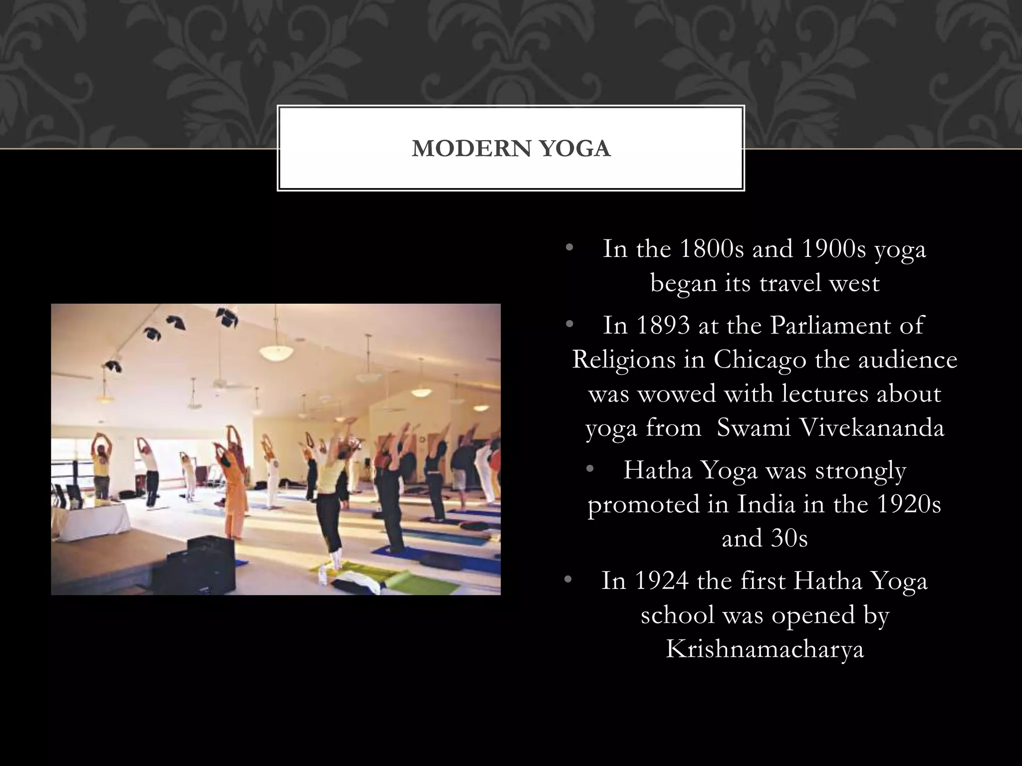 The history of yoga | PPTX