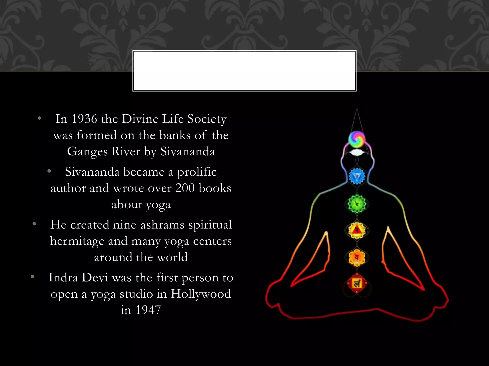 The history of yoga | PPTX