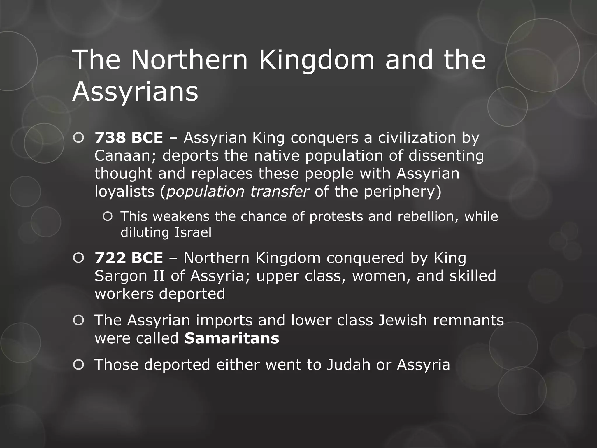 The History of the Jewish People in 63 Slides | PPTX
